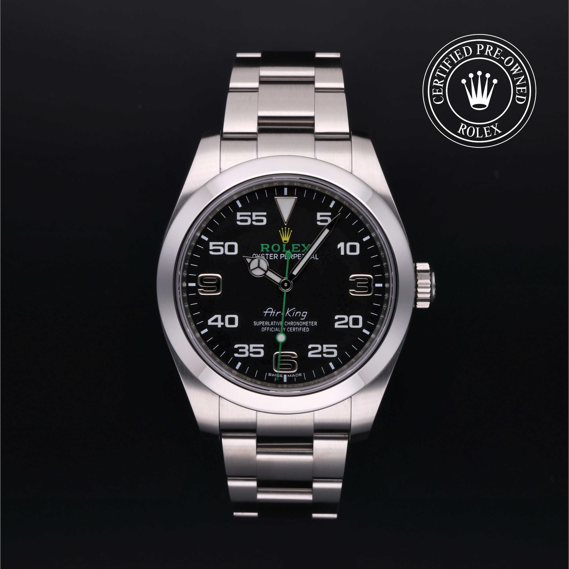 Rolex Air-King Certified Pre-Owned Watches | Goldsmiths