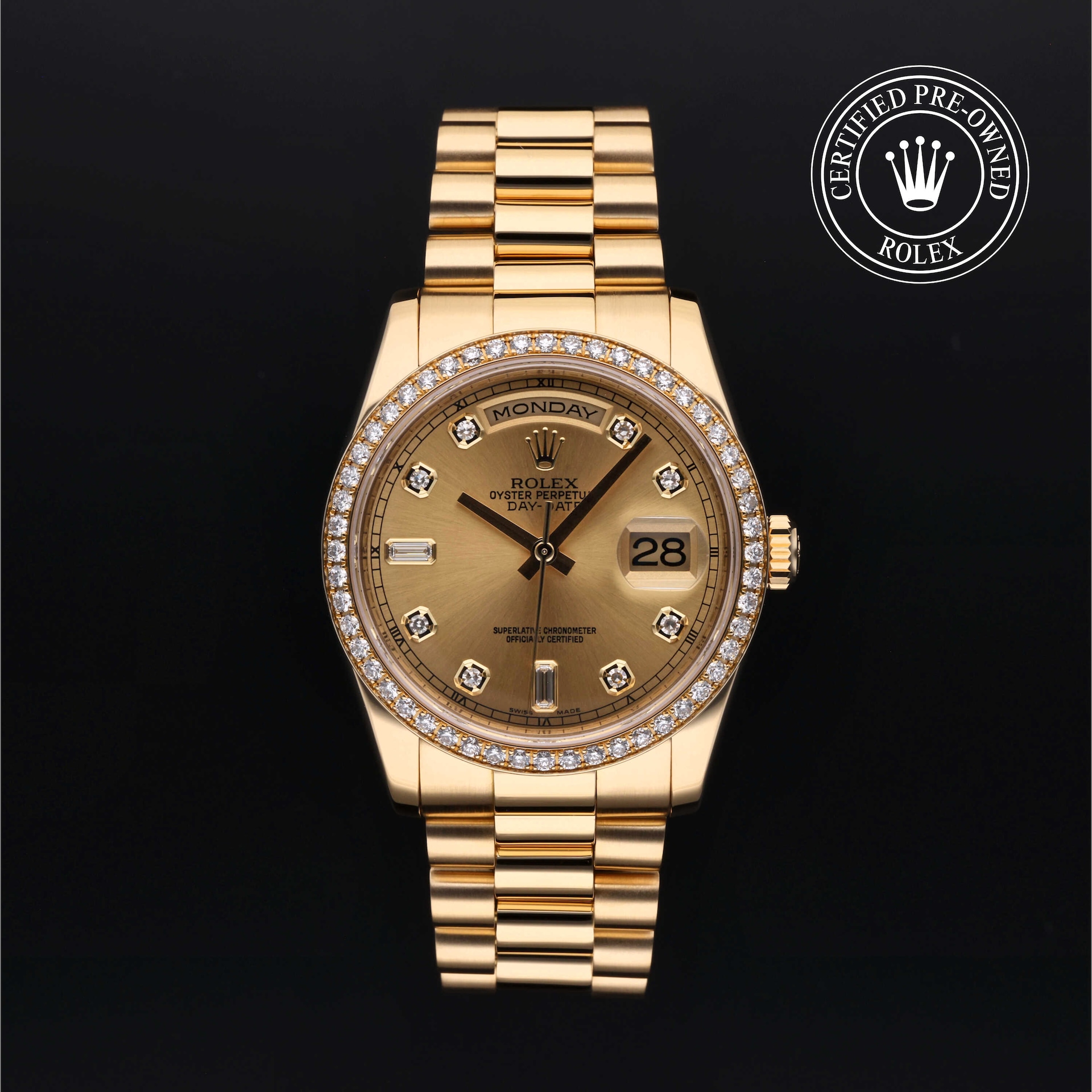 Rolex Day-Date Certified Pre-Owned Watches | Goldsmiths
