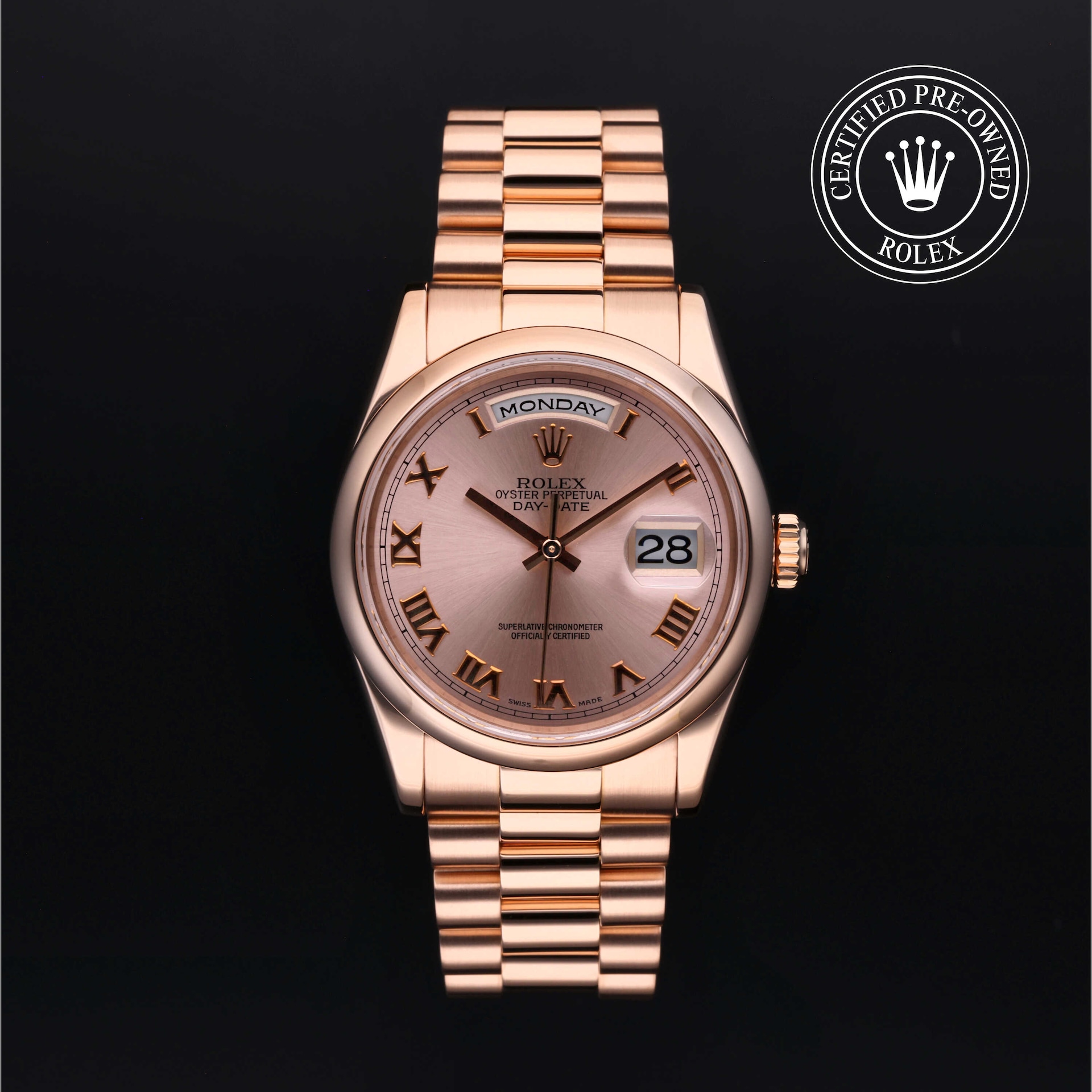 Rolex Day-Date Certified Pre-Owned Watches | Goldsmiths